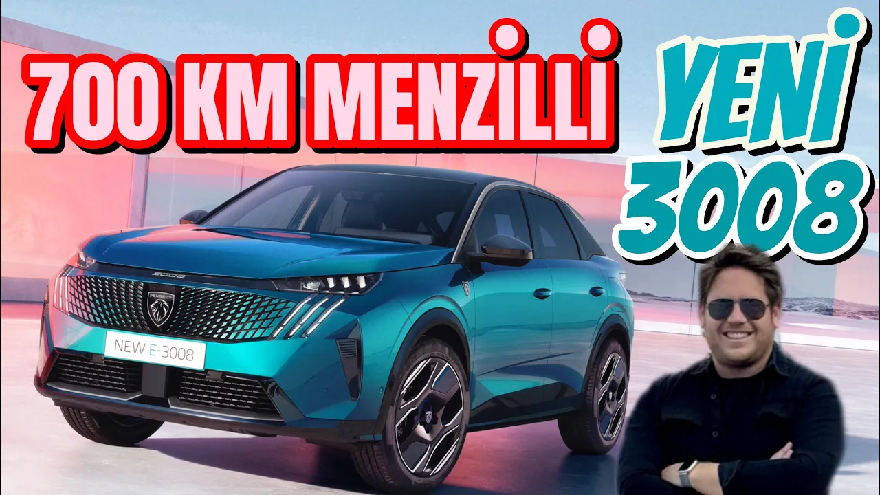 700 KM Menzilli Yeni Peugeot e-3008! Hibrit de Geliyor! - NEBUNE