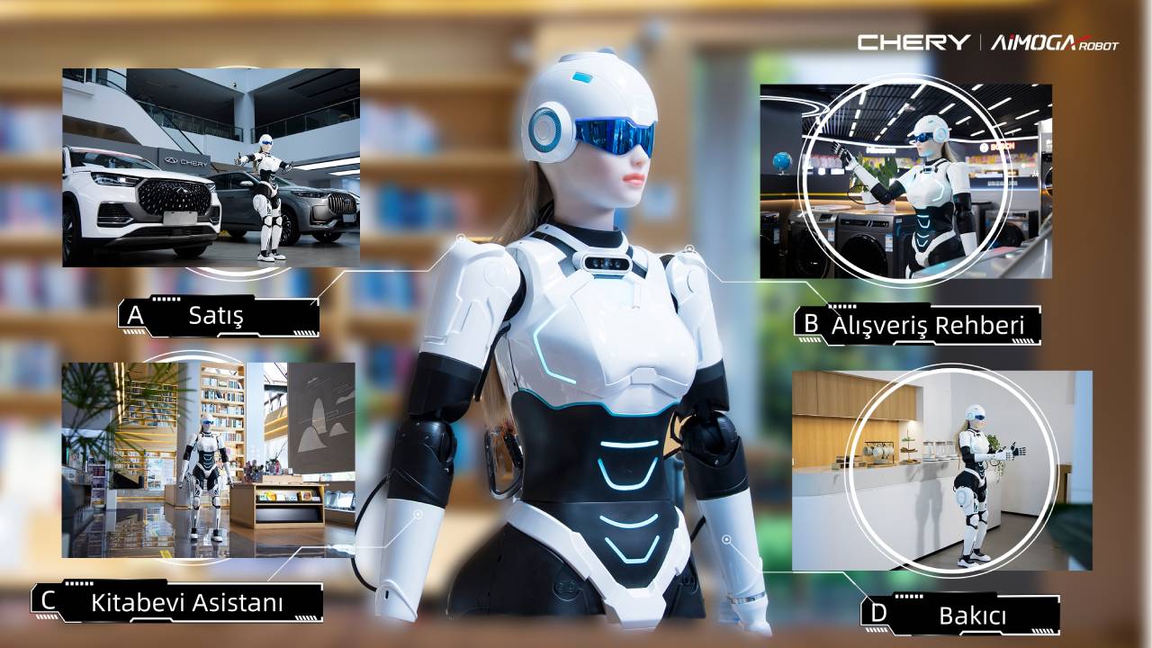 Chery'den yapay zekaya sahip insansı robot: Mornine! - NEBUNE