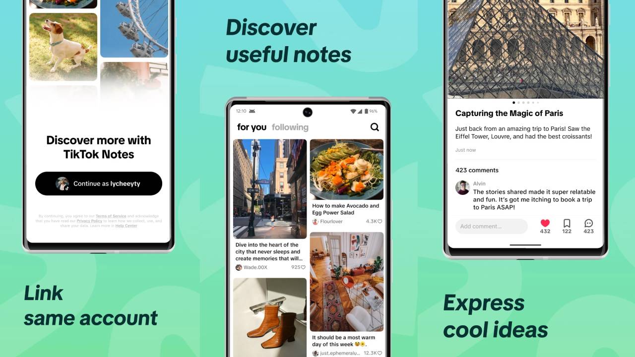TikTok'tan Instagram rakibi yeni fotoğraf uygulaması: TikTok Notes ...