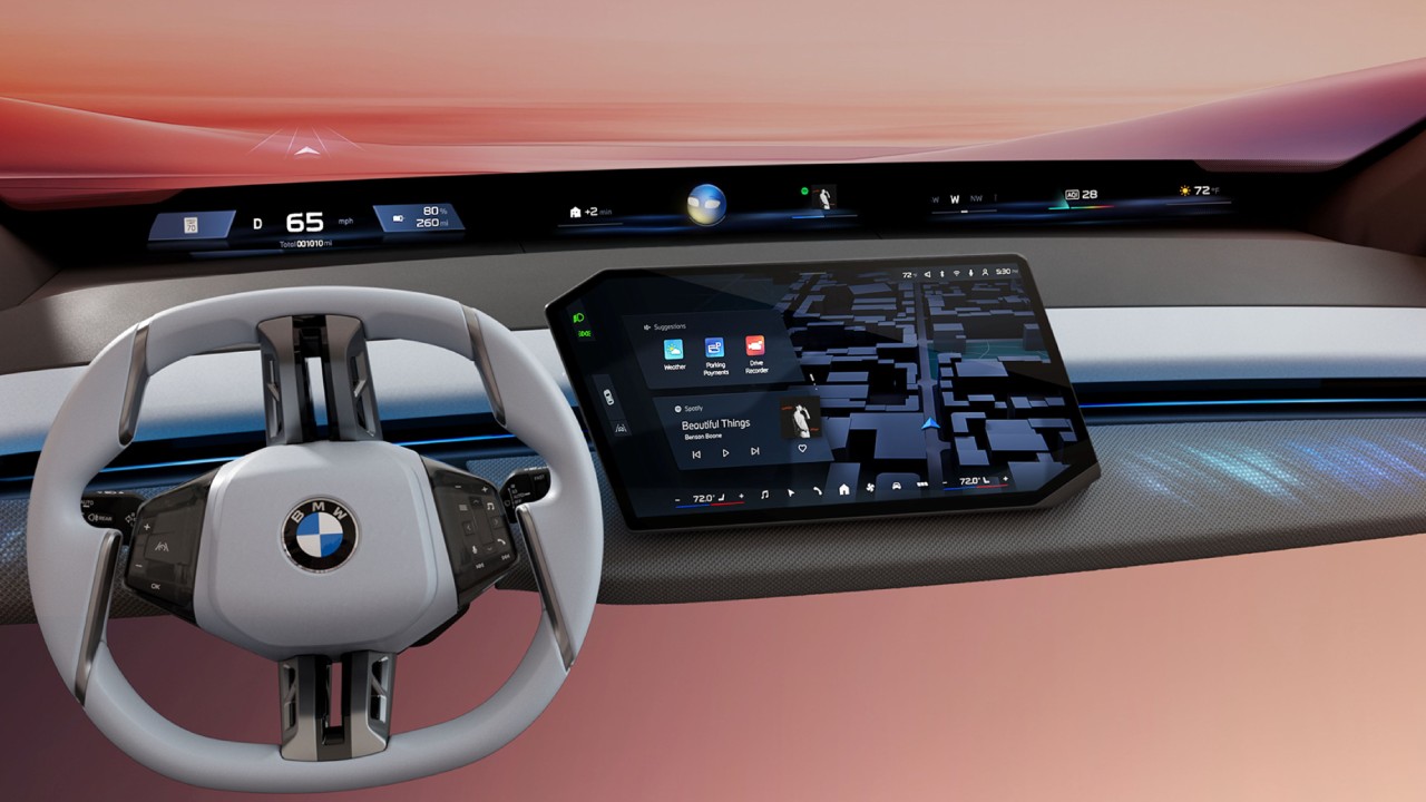 BMW, yeni iç mekan tasarımını ve iDrive'ı tanıttı! - NEBUNE