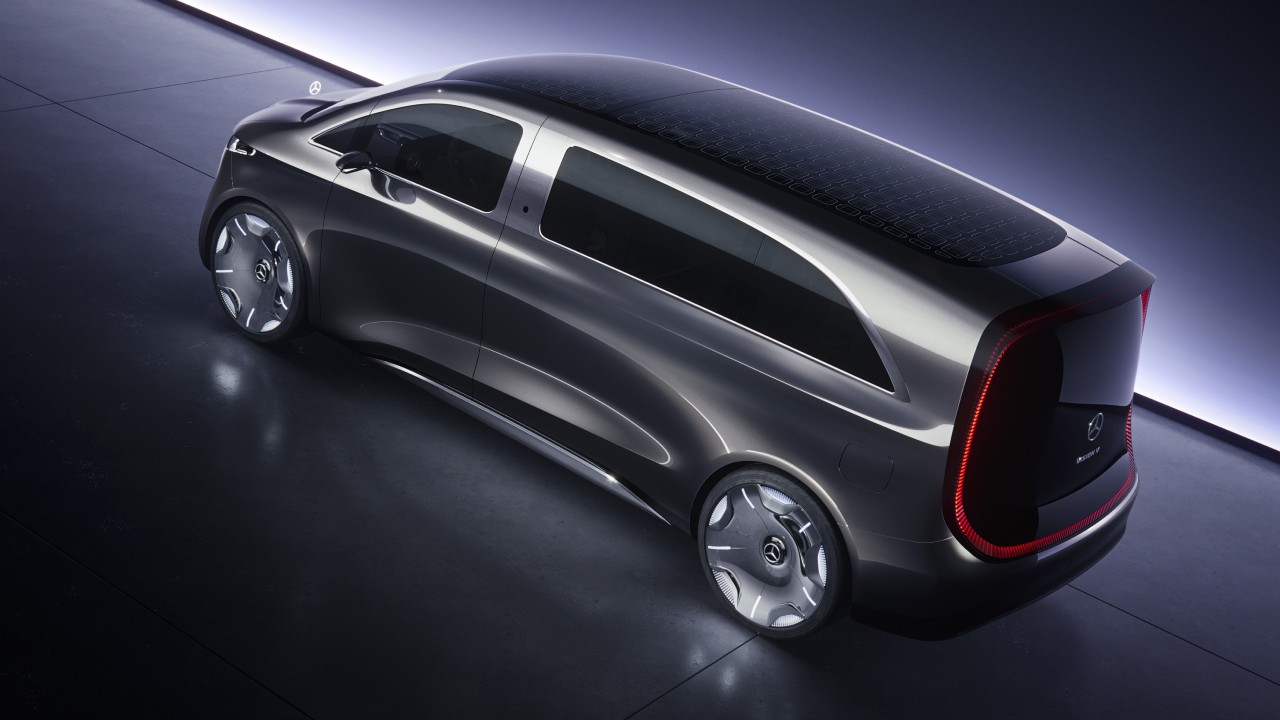 Mercedes-Benz'den tamamen elektrikli MPV konsepti: Vision V! - NEBUNE